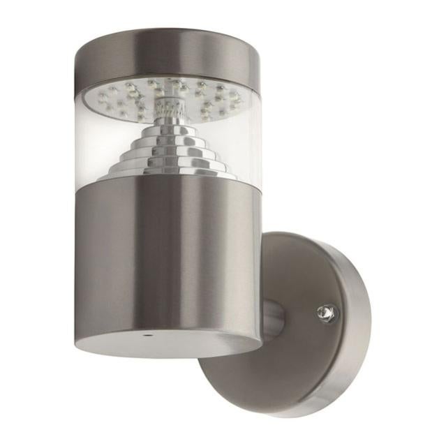 Applique LED 3W Acier Inox IP44 EL-14L-UP Kanlux AGARA Mod.18600-Blanc | Leroy Merlin
