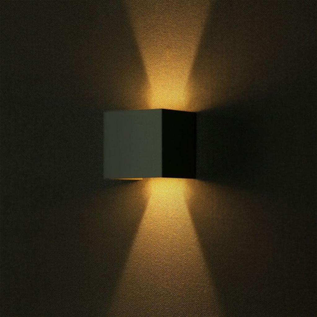 V-TAC VT-759 Applique LED 5W Applique murale carrée double faisceau ...
