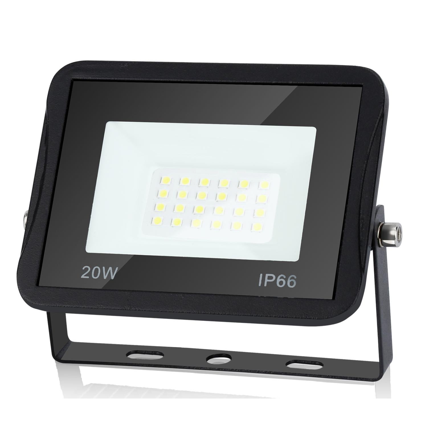 Reflector LED para exteriores de 20W, luz blanca cálida para jardín ...