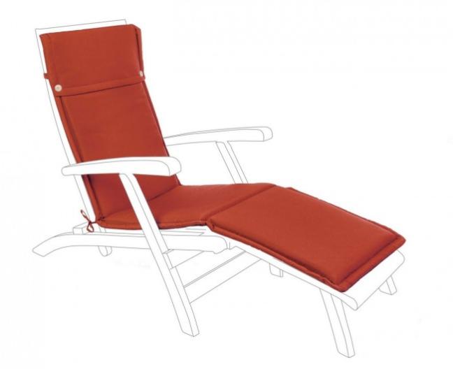 Cuscino Poly180 Rosso Arancio Steamer | Leroy Merlin