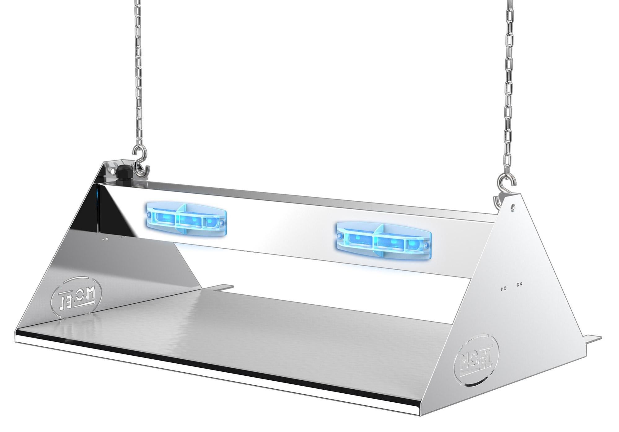 Zanzariera Elettrica a LED con Pannello Collante Moel Mo-Stick Inox LED ...