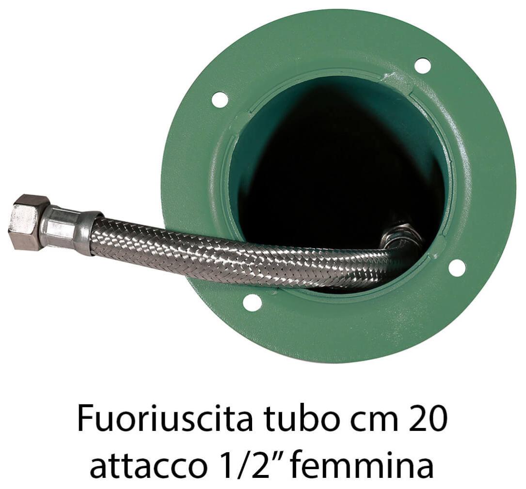 Fontana da Giardino con Rubinetto Belfer 42/ARI Acciaio Inox | Leroy Merlin