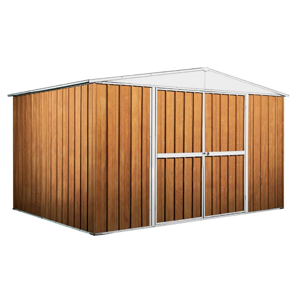 Casetta Box da Giardino in Lamiera di Acciaio Porta Utensili ...