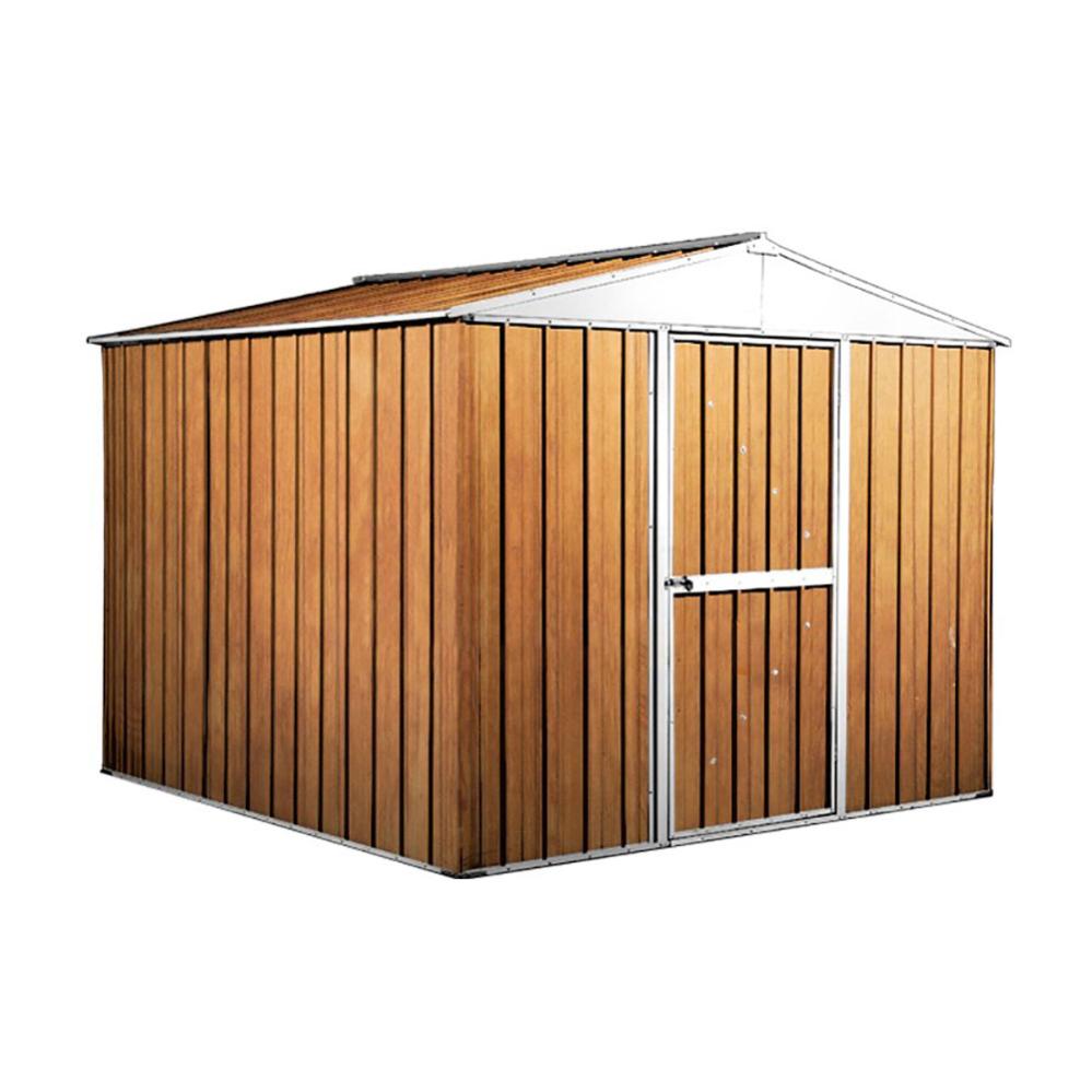 Casetta Box da Giardino in Lamiera di Acciaio Porta Utensili ...