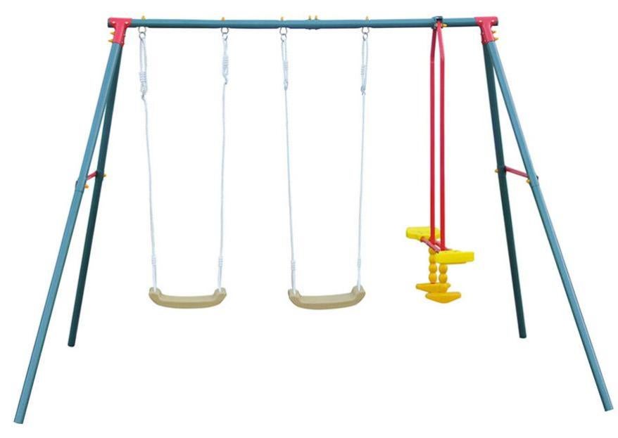 Altalena da Giardino 4 Posti 290x180x200 cm con CGiordanoshopna Multi ...