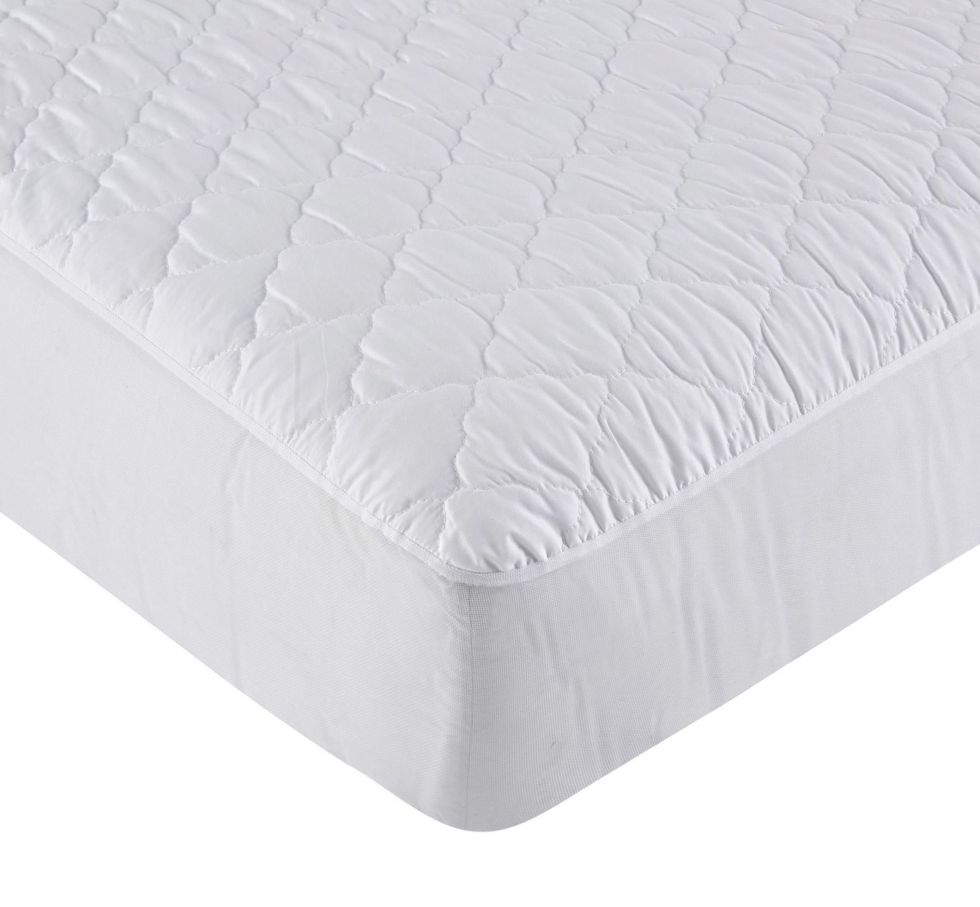 Vipalia Pack 2 Protectores colchon acolchados PU impermeable Cama 120 ...