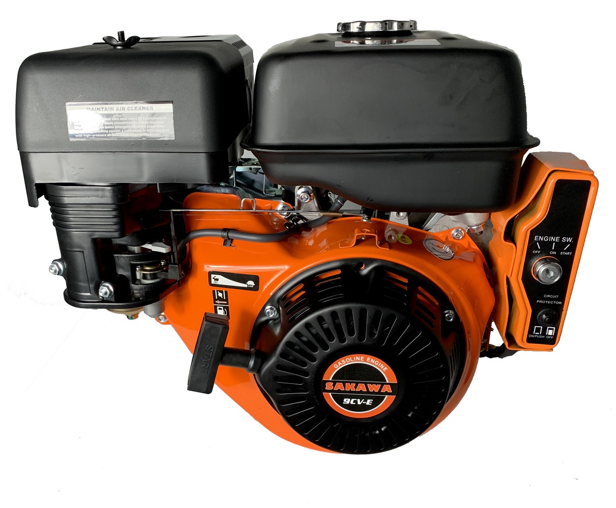 Motor Gasolina 4 Tiempos 270CC 9 CV Arranque Eléctrica | Leroy Merlin