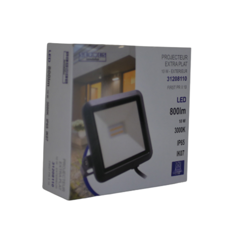 ECLAIRAGE DE ZONE LED EXTRA PLAT (ANTHRACITE) SERMES - SERMES | Leroy ...