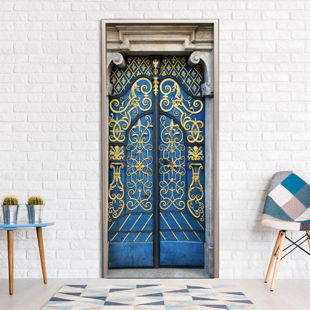 Papier-peint pour porte Royal Gate 2 L 70 x H 210 cm | Leroy Merlin