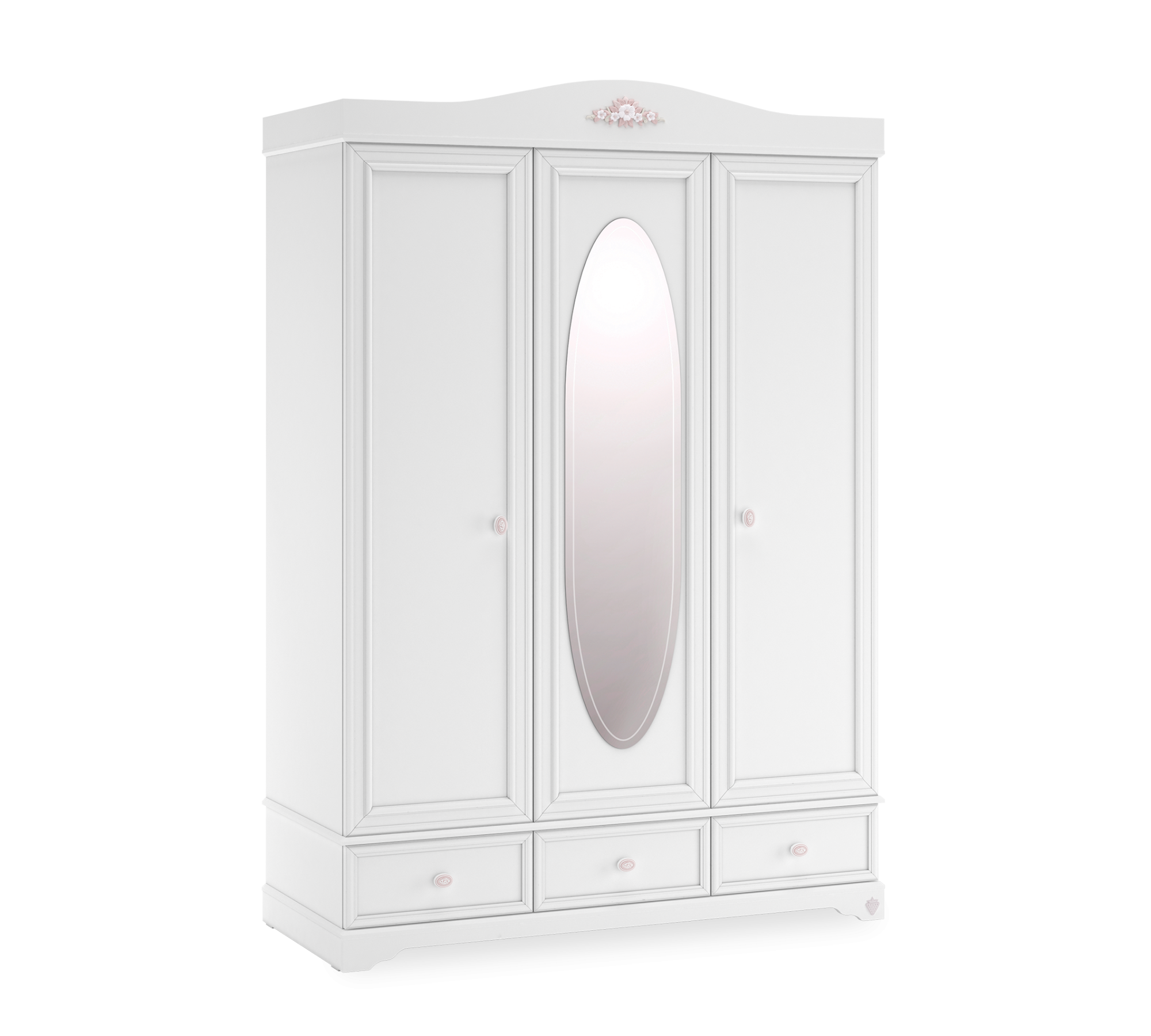 Armadio Rustico Bianco 3 Ante | Leroy Merlin