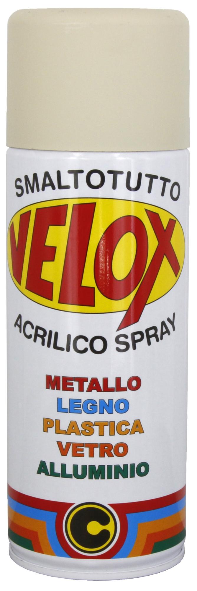 6 pz di velox spray acrilico beige opaco | Leroy Merlin