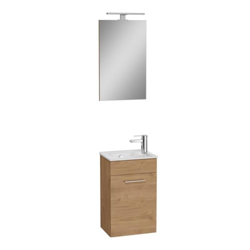 Vitra Mia Mobile lavabo 39x61x28 cm per bagno con specchio, lavabo e ...