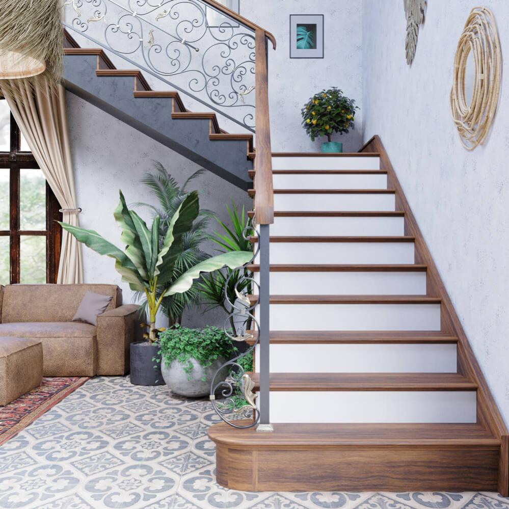 Contremarche blanc - Lot de 5 | Leroy Merlin