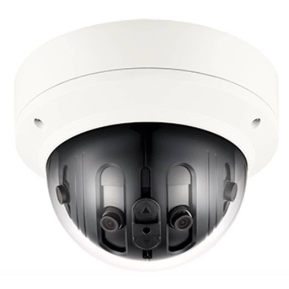 Caméra Réseau Panoramique 180 degrés multicapteurs IP 7,3Mp Samsung NVR PoE SND-L6083RP | Leroy ...