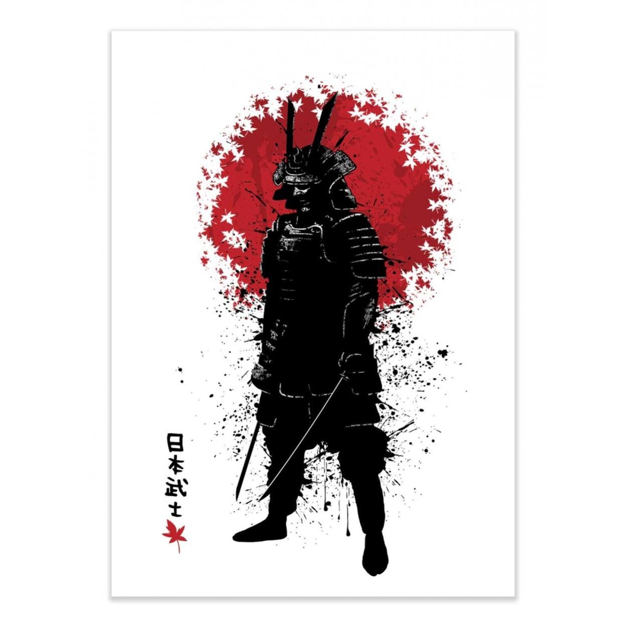 Art-Poster - Samurai Ink - Alberto Cubatas - 50 x 70 cm | Leroy Merlin
