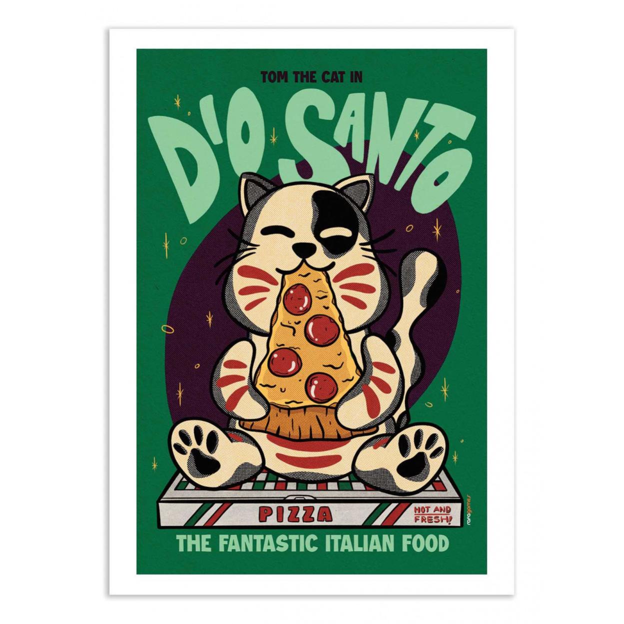 Art-Poster - Dio Santo - Rafa Gomes - 50 x 70 cm | Leroy Merlin