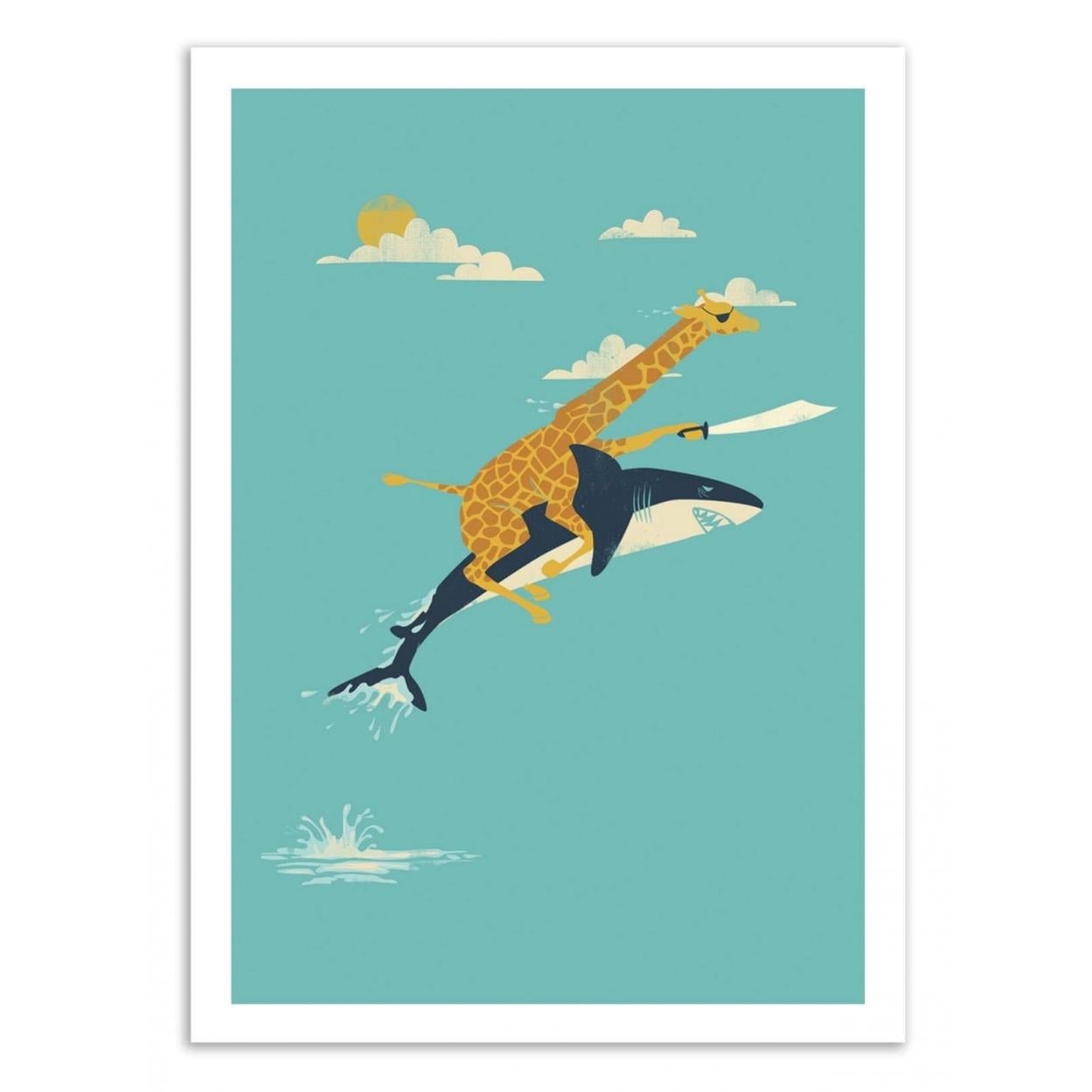 Affiche d’art 50 x 70 cm - Onward - Jay Fleck | Leroy Merlin