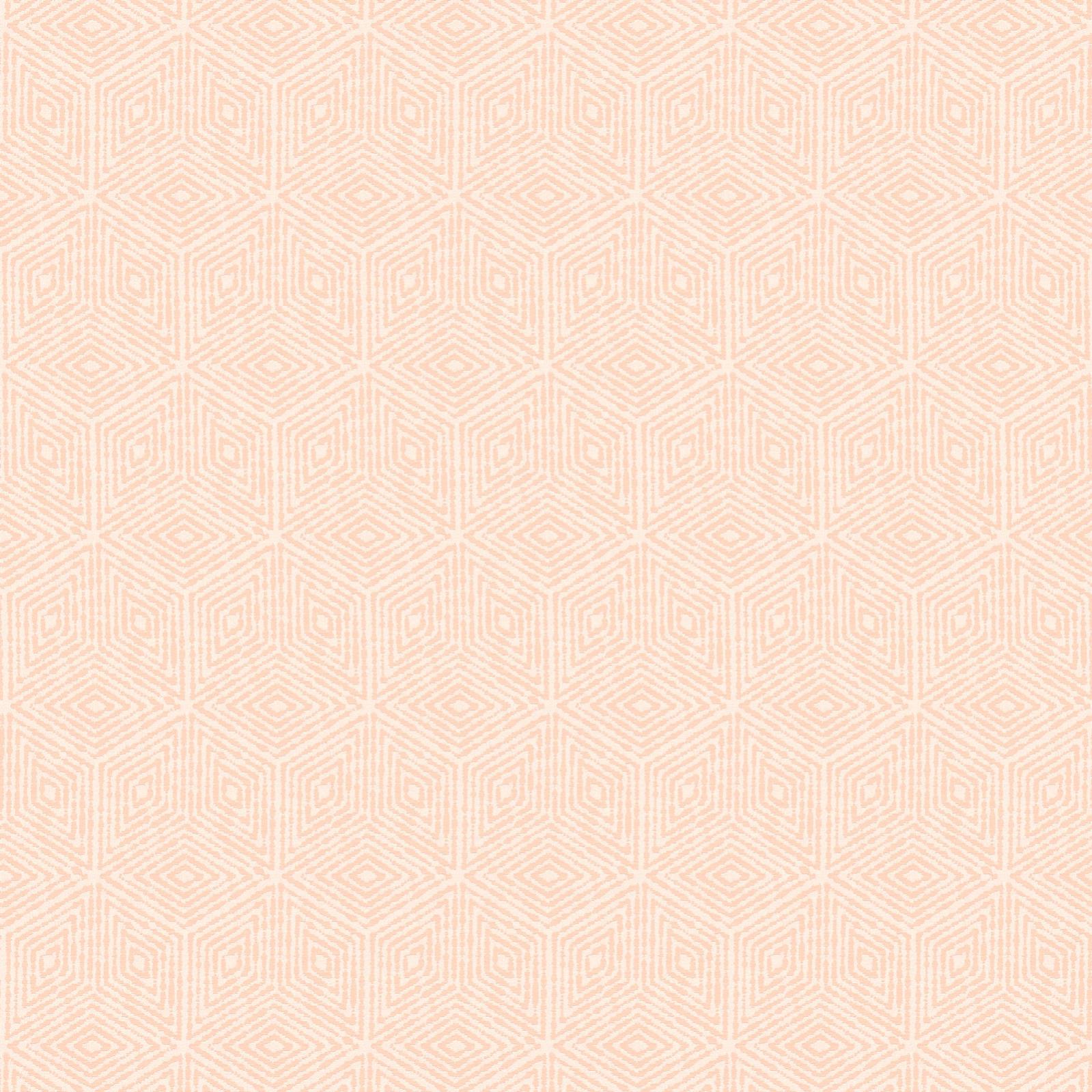 Papier peint beige & rose moderne idéal salon Tapisserie rose motif ...