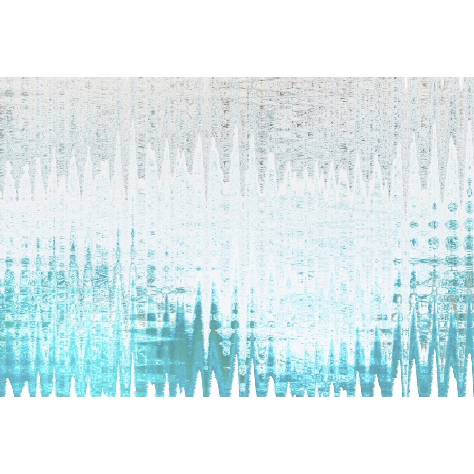 Papier peint panoramique bleu et blanc pour bureau Tapisserie ...