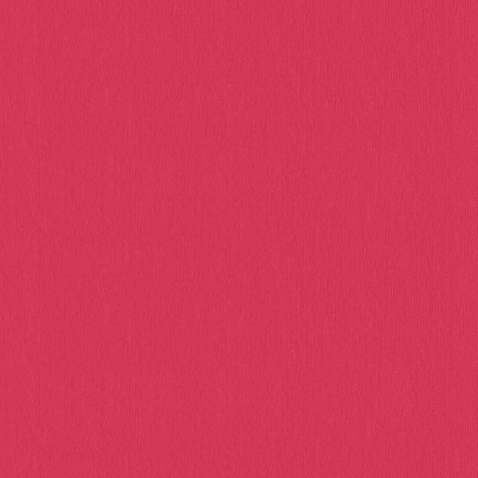 Papier peint moderne rouge style scandinave Tapisserie unie monochrome ...