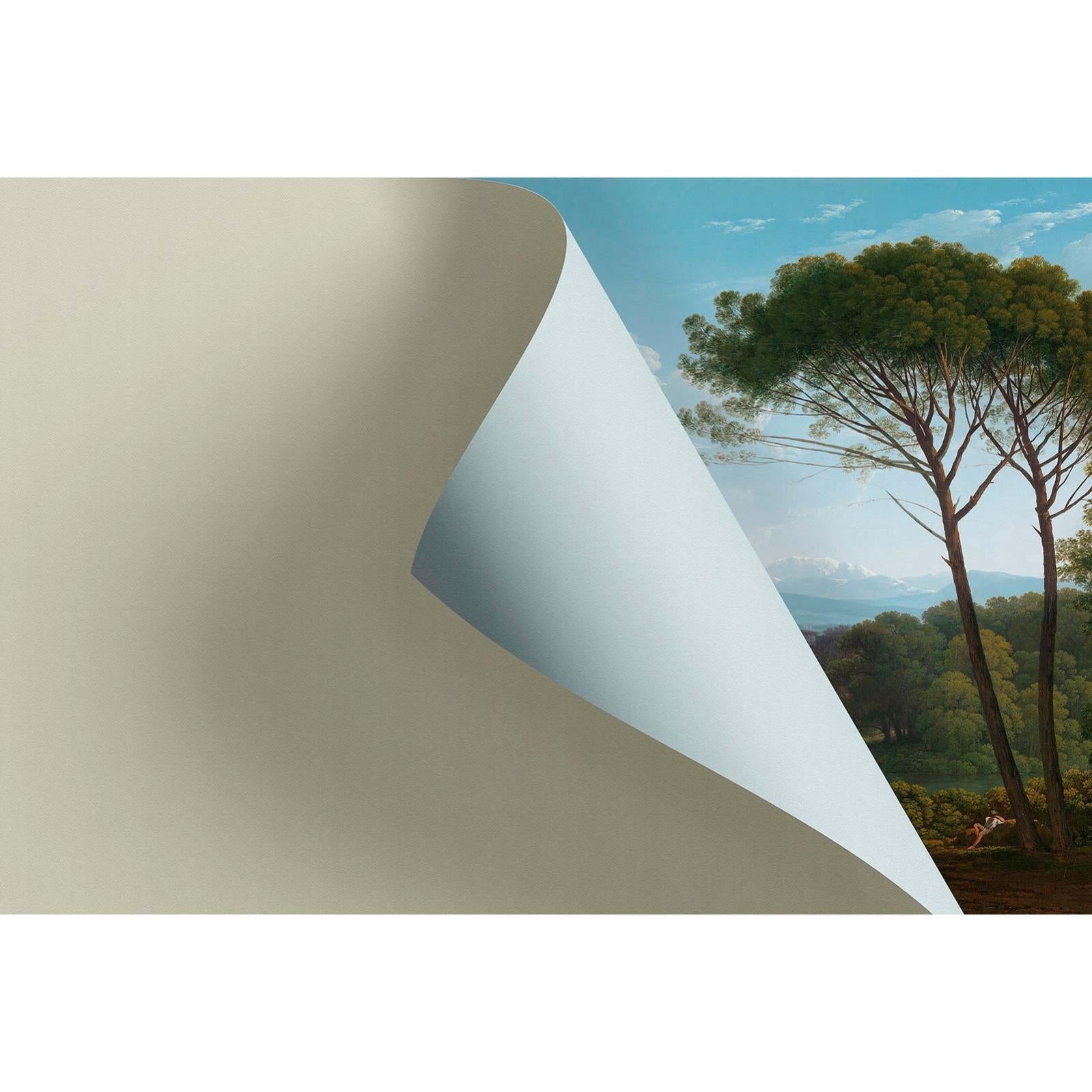 Papier peint panoramique paysage caché nature Tapisserie panoramique ...