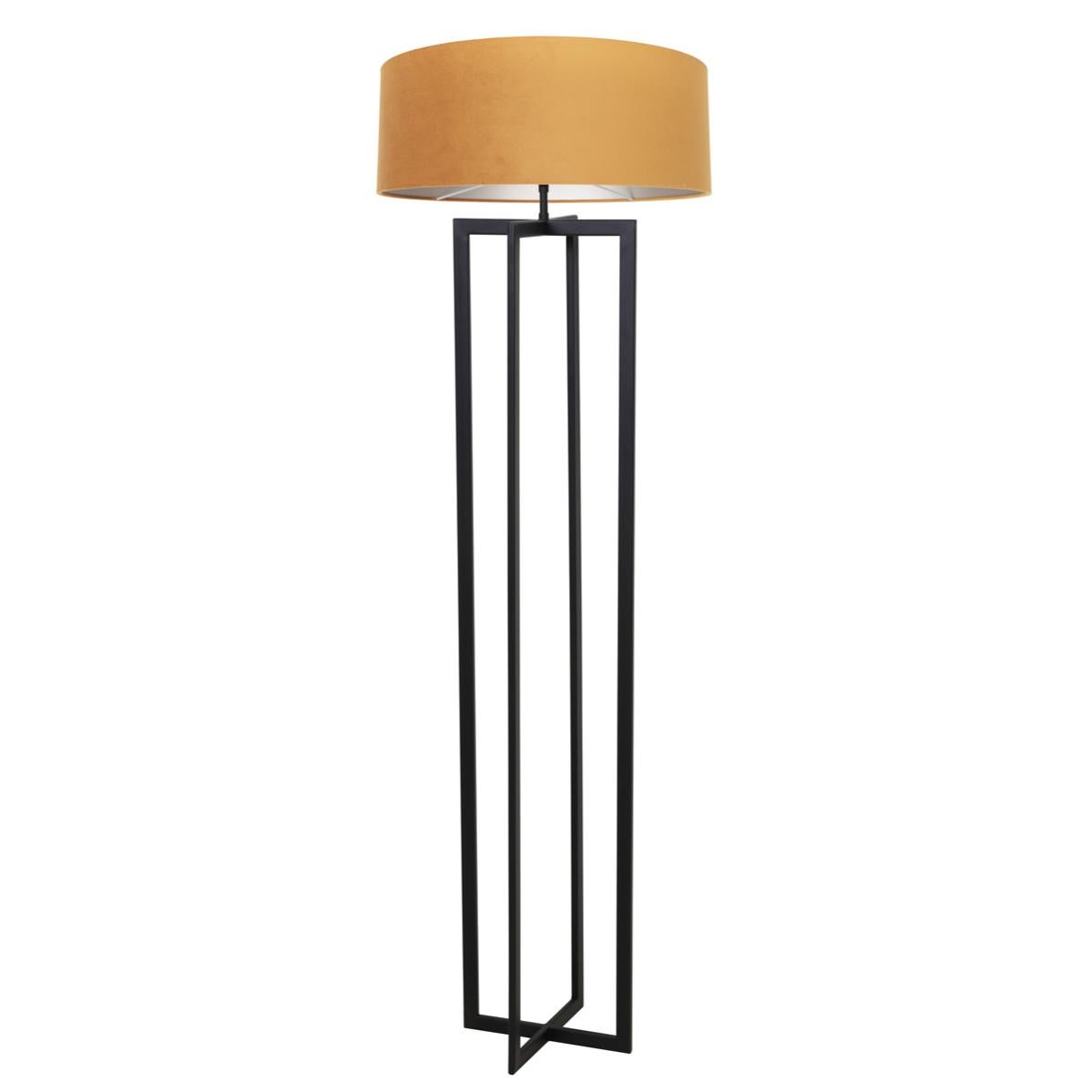 Lampadaire Light Living Mace Noir - Métal - 8284ZW | Leroy Merlin