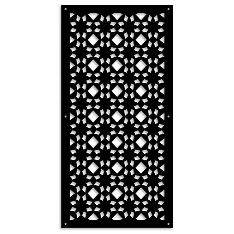 PSYCHEDELIC - Pannello Quadro PVC Traforato - PARASOLE 98x198 cm NERO ...
