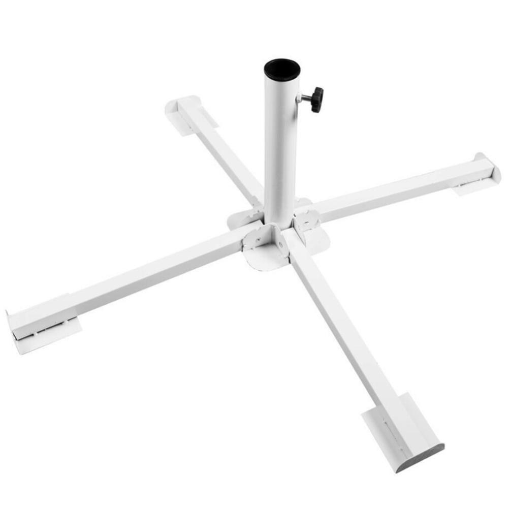 Base Supporto per Ombrellone 25 - 38 mm Pieghevole Acciaio Inossidabile ...