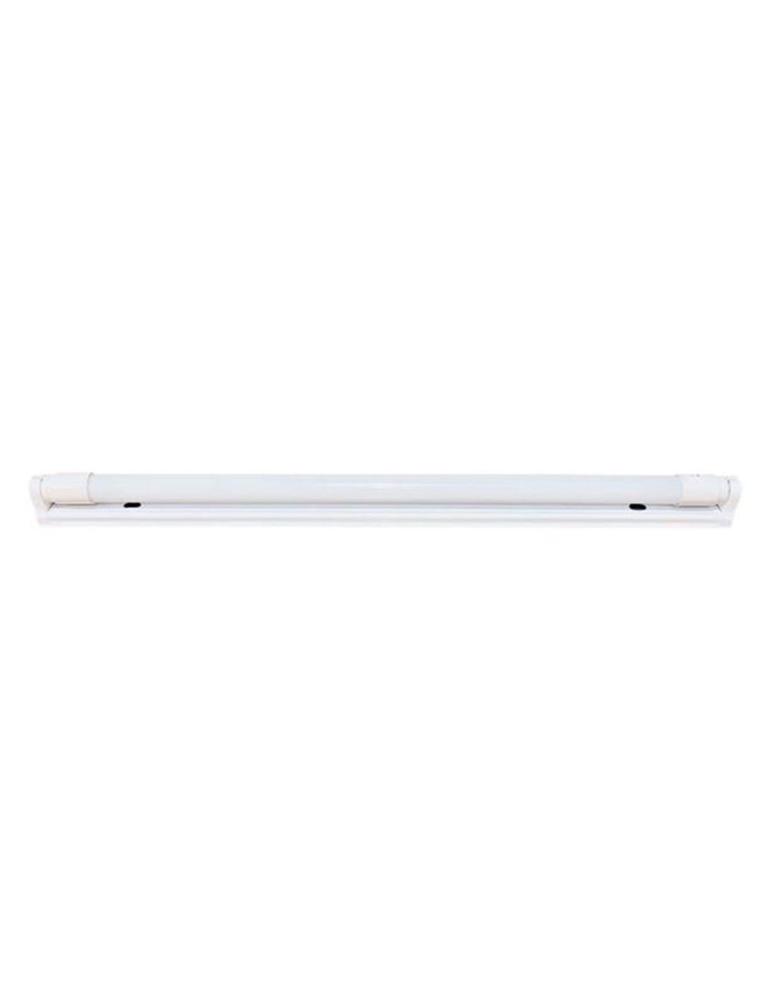 Regleta industrial con tubo LED T8 60cm 9W 6500K | Leroy Merlin