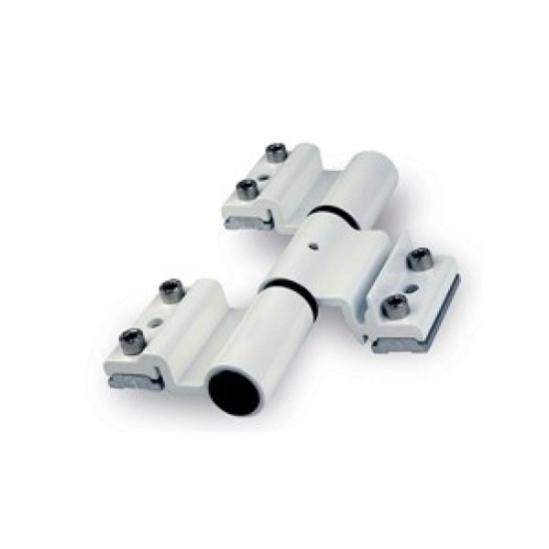 Paumelle à clamer 5512 FAPIM pour porte lourde - Blanc technal - 5532 ...