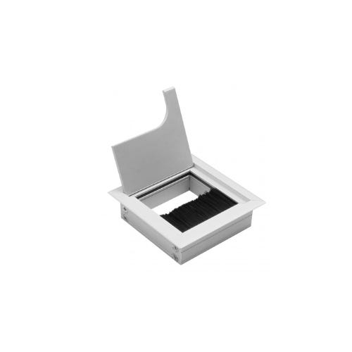 Passe Câble Aluminium Carré 8080 Couleur Alu Leroy Merlin