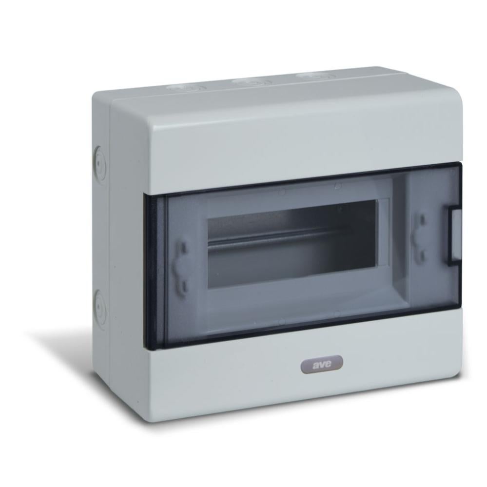 Quadro Ip40 Da Parete 8 Moduli Din AVE Q4008N | Leroy Merlin