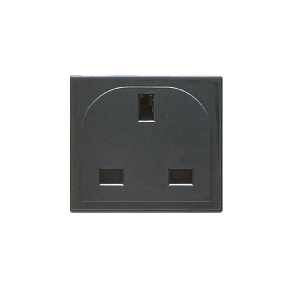 Presa 2P+T 13A 250V Ing.Bs1363 Noir AVE 45397TS | Leroy Merlin