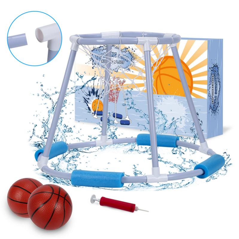 Jouets de piscine tapis de natation gonflable piscine basket panier de ...