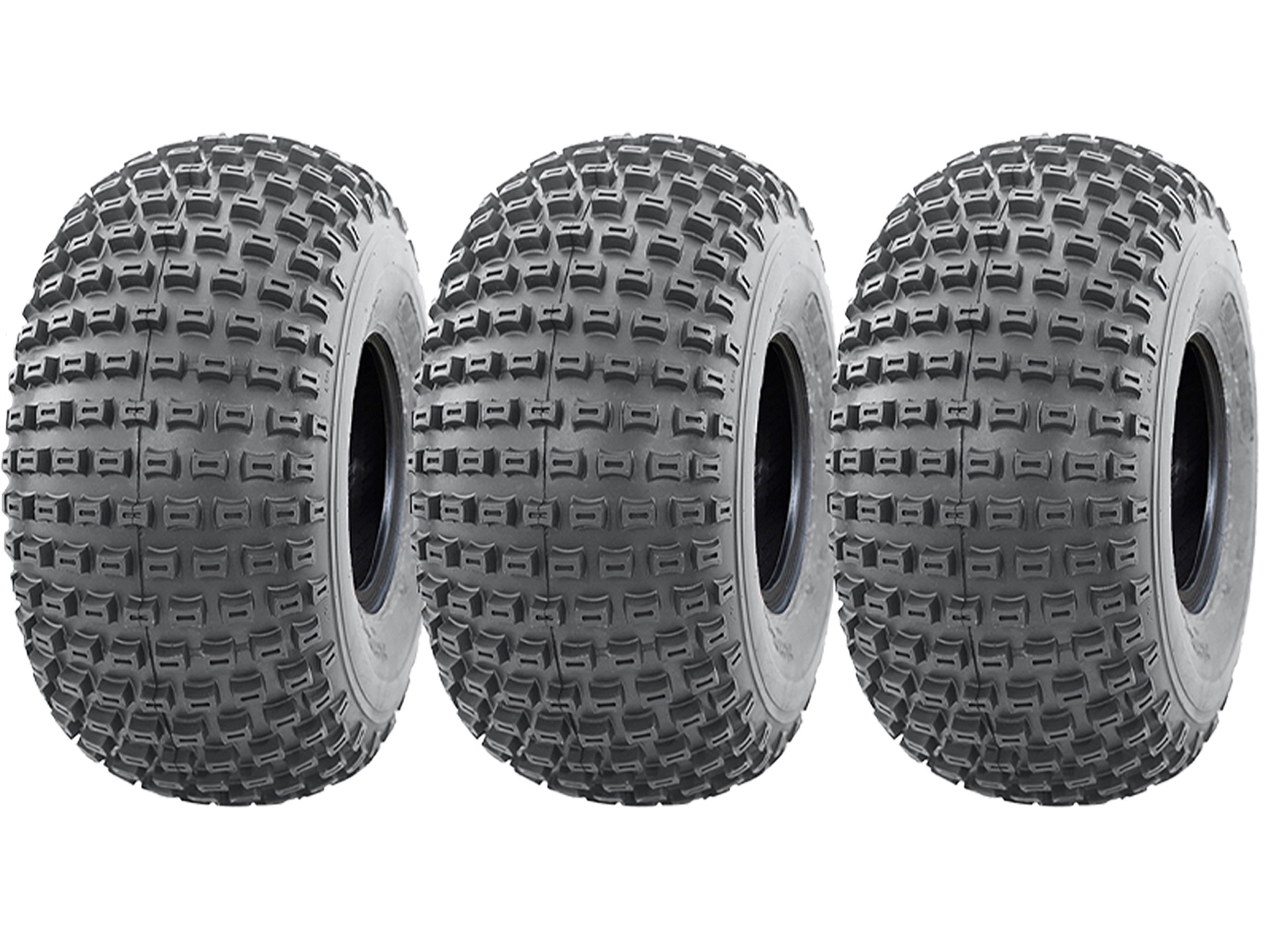 22x11.00-8 Knobby ATV Quad Trailer Tyres 4ply Wanda P322 Road Legal (Set of 3) | Leroy Merlin