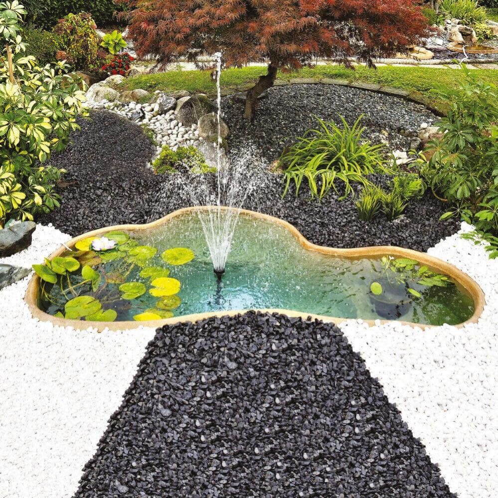 Laghetto Artificiale Roccia da Giardino 220x140x60 cm 750 Litri | Leroy ...
