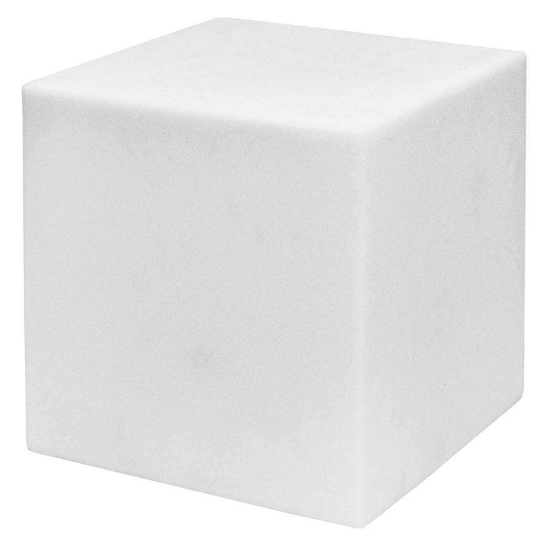Cubo Luminoso da Giardino a LED 40x40 cm in Resina 5W Cube Bianco ...