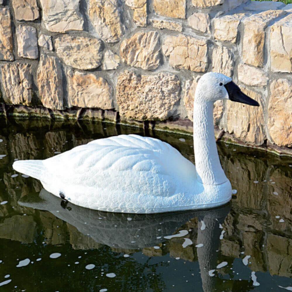 Cigno Decorativo H46 cm per Laghetti da Giardino | Leroy Merlin