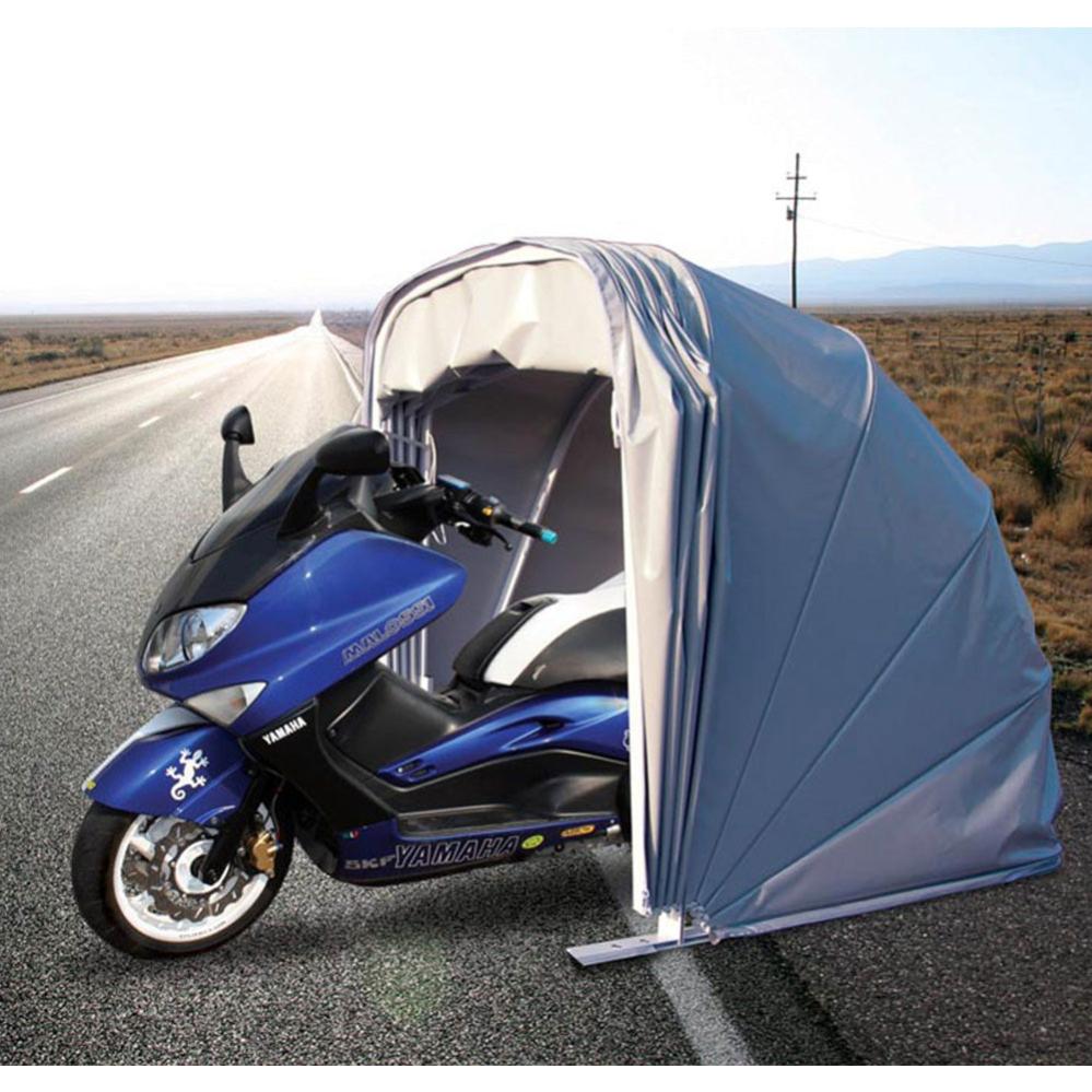Motobox a Chiocciola Copertura Box in PVC 320x130xh160 cm per Moto ...