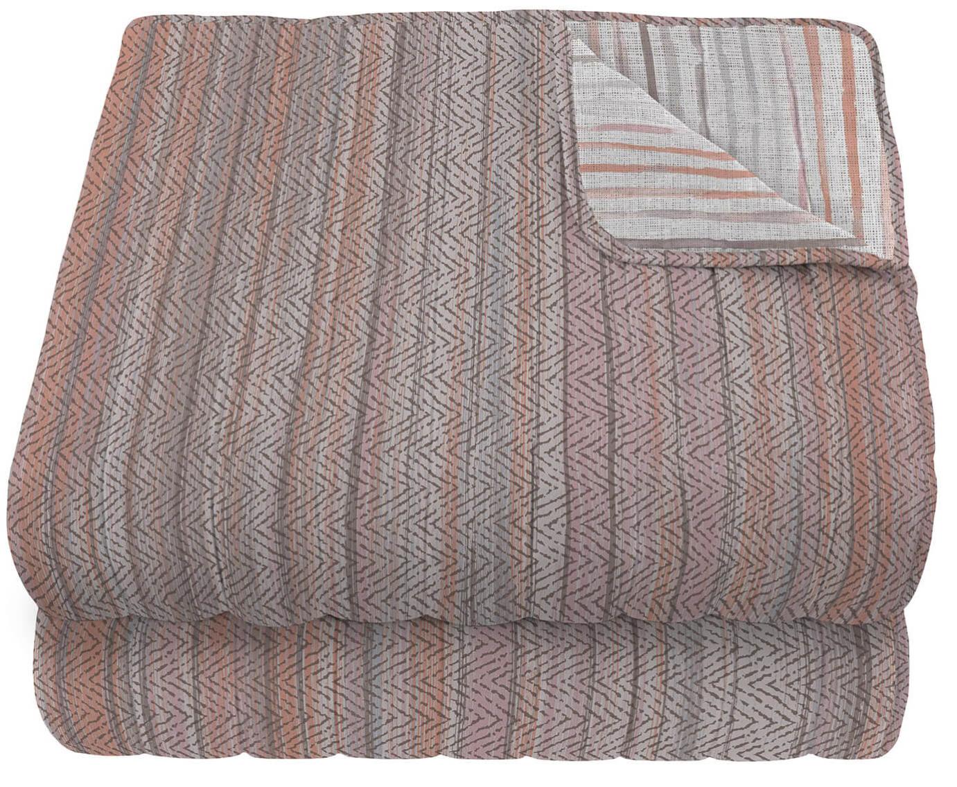 Trapuntino Matrimoniale in Cotone 100gr Doubleface Medina Rosa | Leroy ...