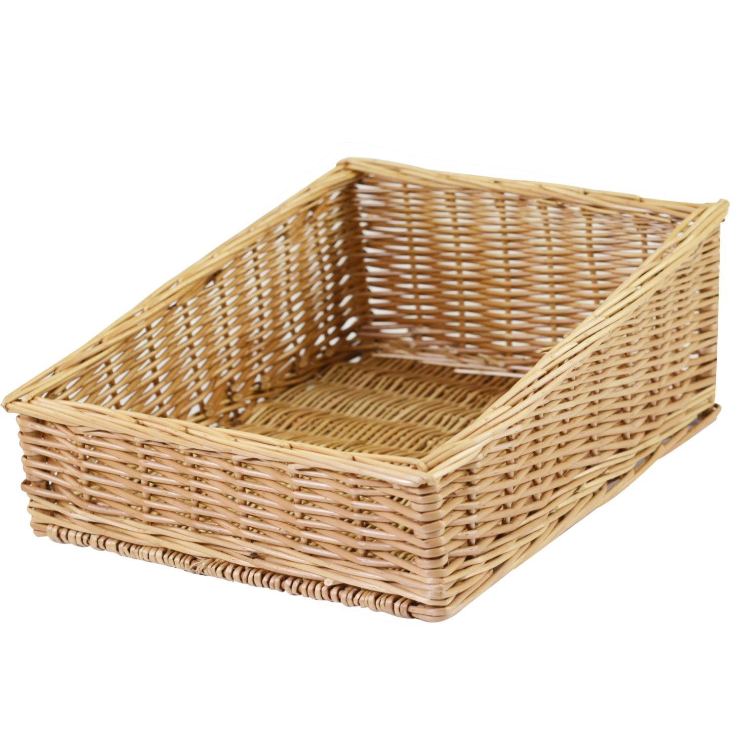 Cesta espositore vimini rettangolare cm35x45h12-21 | Leroy Merlin