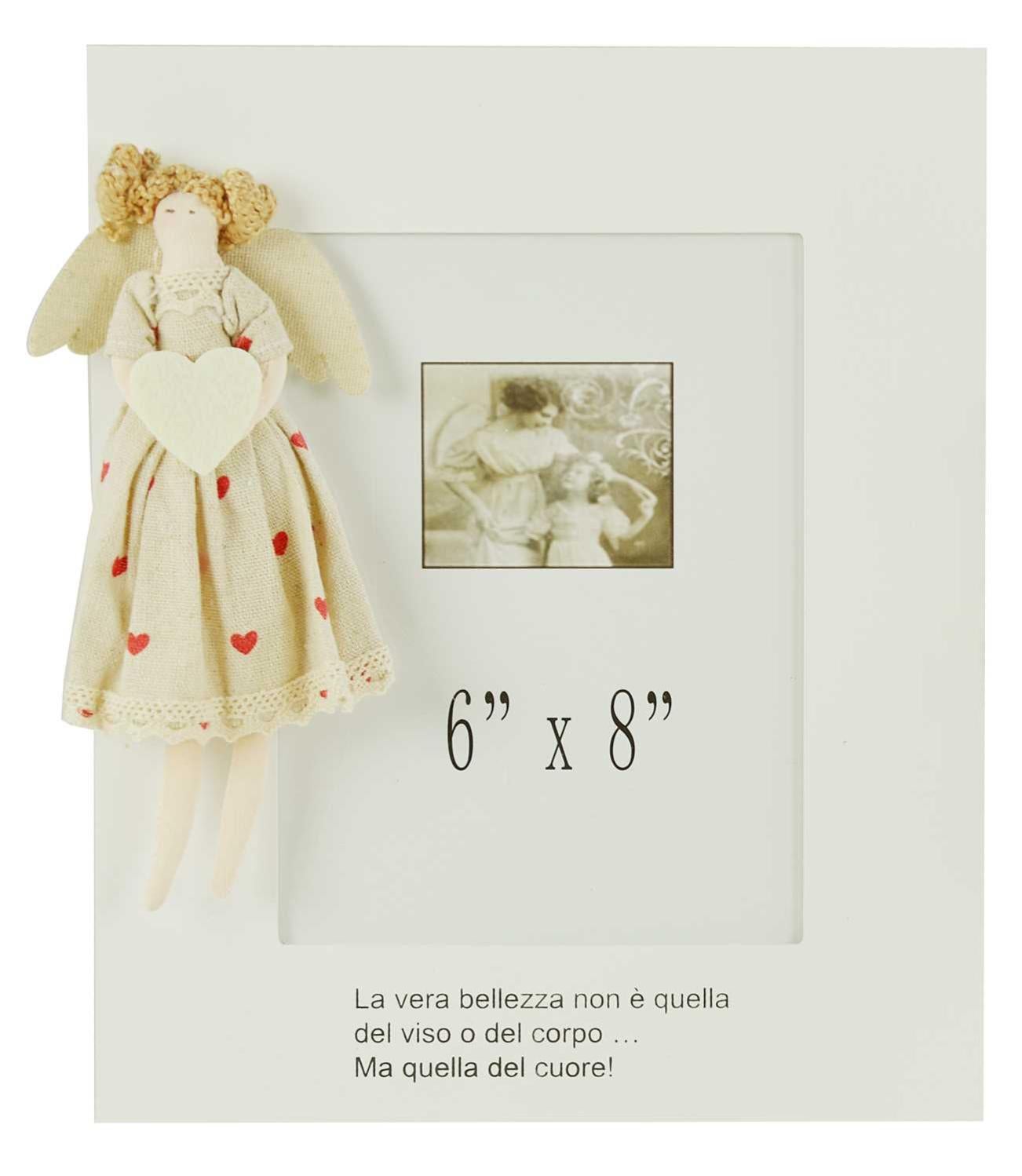 Portafoto dream princesses bianco sd-0843 cm. 24 x 2,5 x 29 | Leroy Merlin