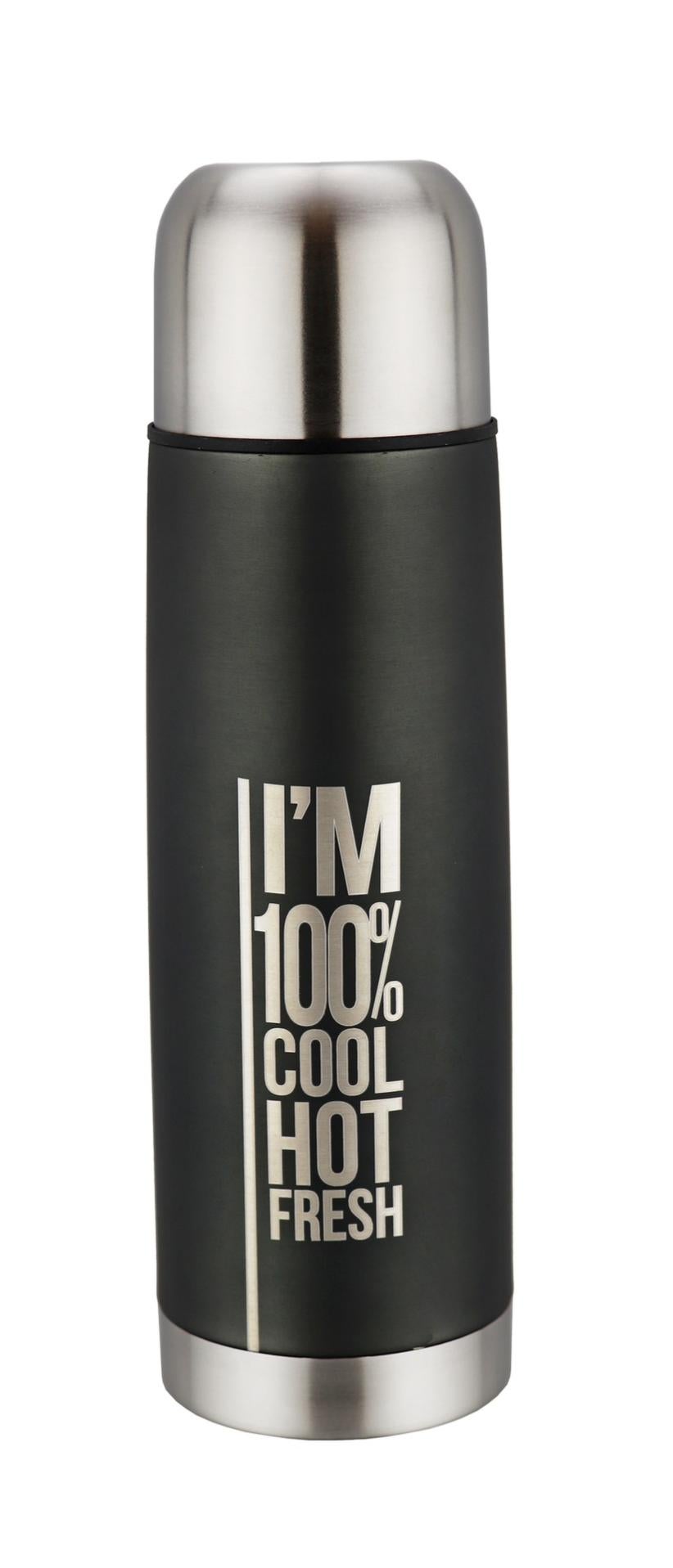 Thermos 0,5Lt I'M 100% Cool Hot&Fresh Grigio | Leroy Merlin