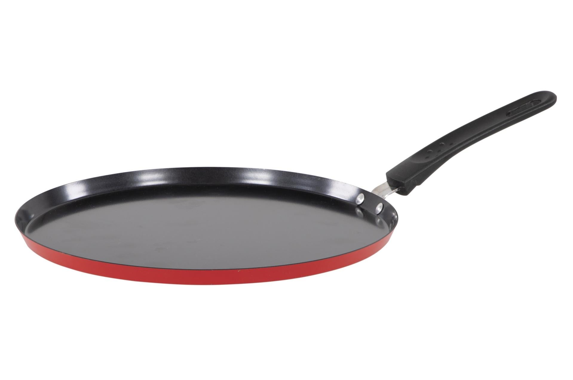 Crepiera Cm 28 Zenith Rossa In Carbon Steel Antiaderente | Leroy Merlin