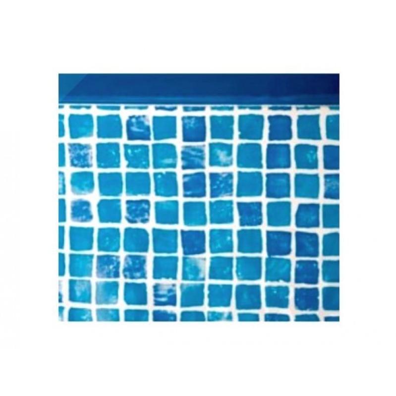 Liner piscina Gre blu mosaicato ovale 730x375x132 cm | Leroy Merlin