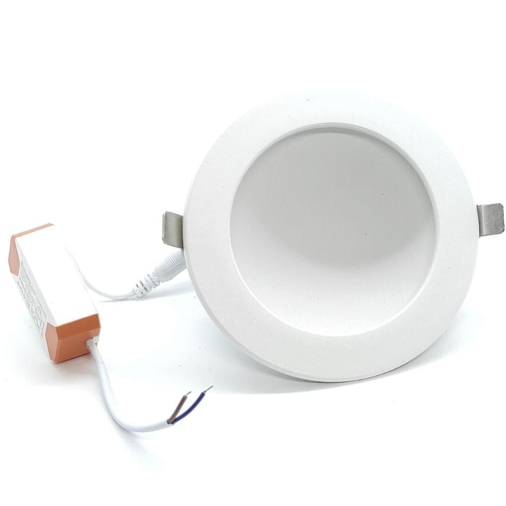 Downlight Regulable Redondo con Led Oculto 12w 4000k y Corte 135 mm ...
