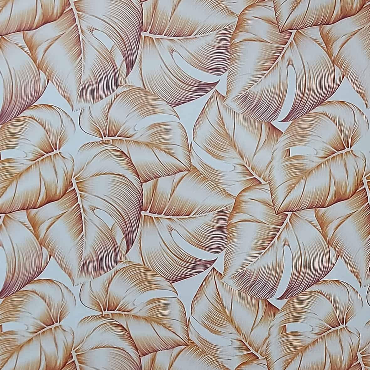 Tessuto al Metro Impermeabilizzato Foglie-Bro 140 Cm | Leroy Merlin