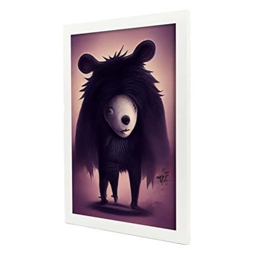 Nacnic Lámina Oso Generoso Estilo T Burton Ilustraciones Y Pósters De ...