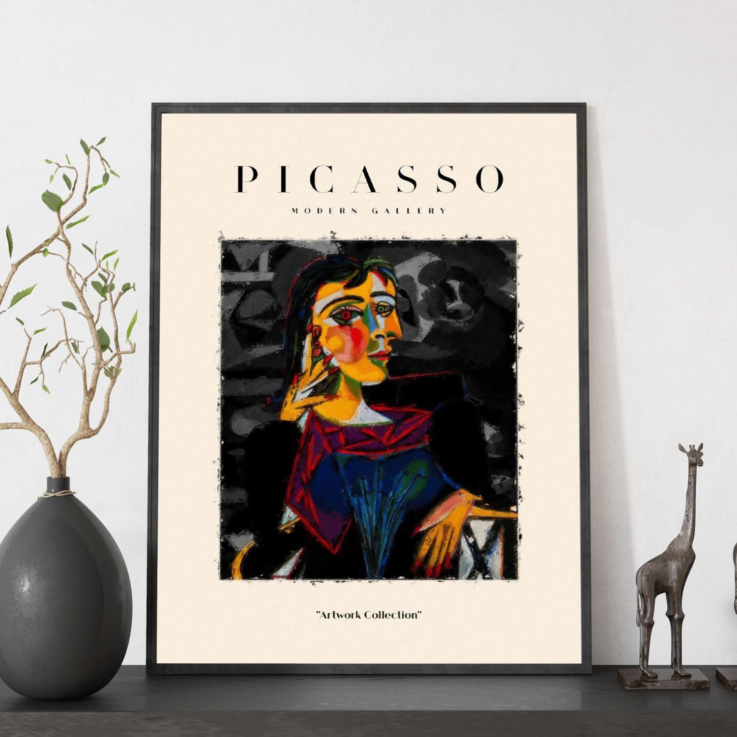 Poster Della Collezione Picasso Nacnic 19 Illustrazioni Nella Mostra D ...