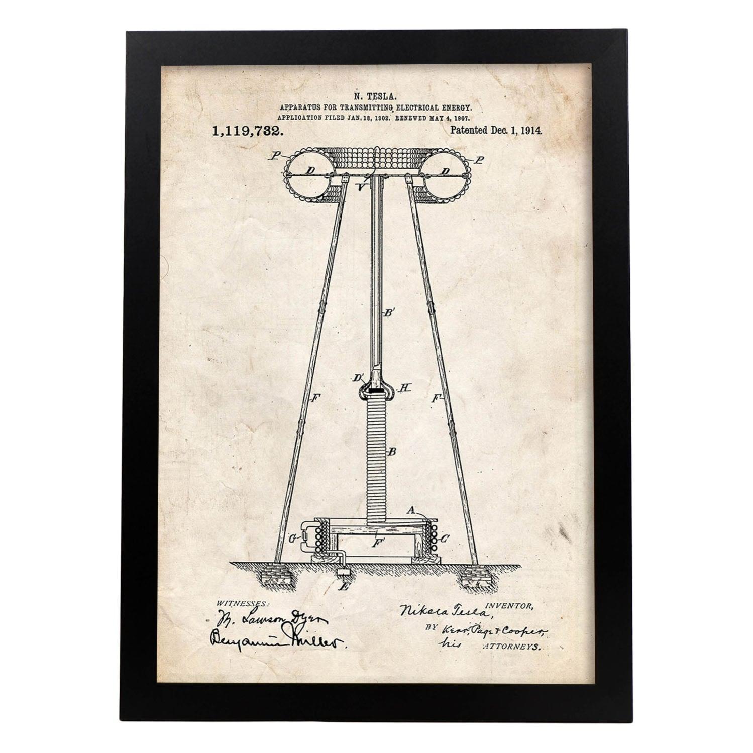 Appareil De Transmission D'énergie Patent 2 Plaque Avec Ancienne ...